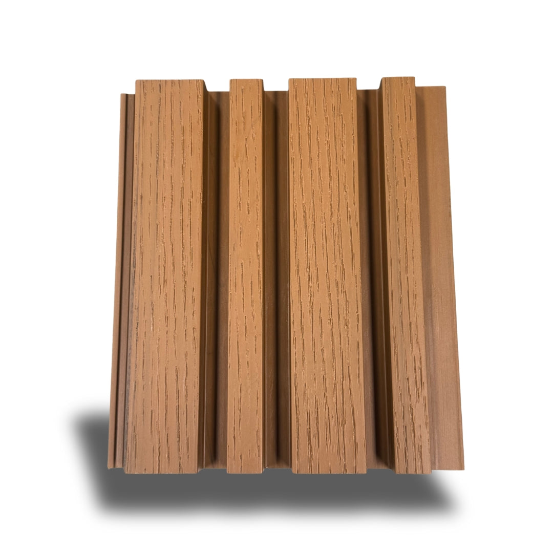 Dualine 2.9m length - Teak- composite cladding – AusDecking
