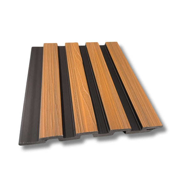 Slimline Composite Cladding (textured) - Oak Two Tone – AusDecking